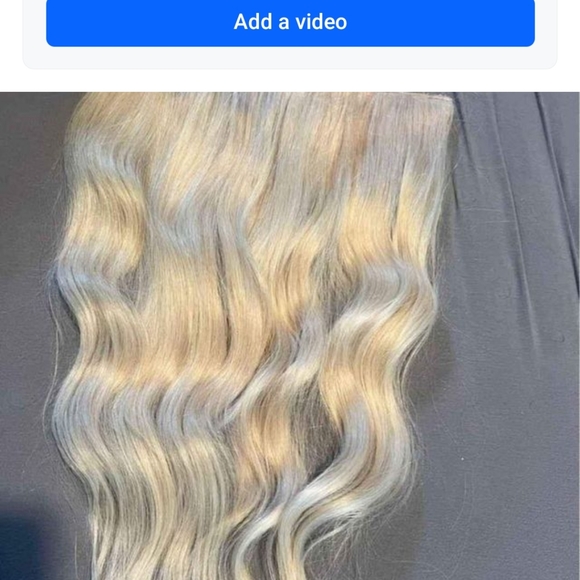 J.NIEL | Hair | Real Human Hair Jniel Fringe 2 Halo Ash Blonde | Poshmark